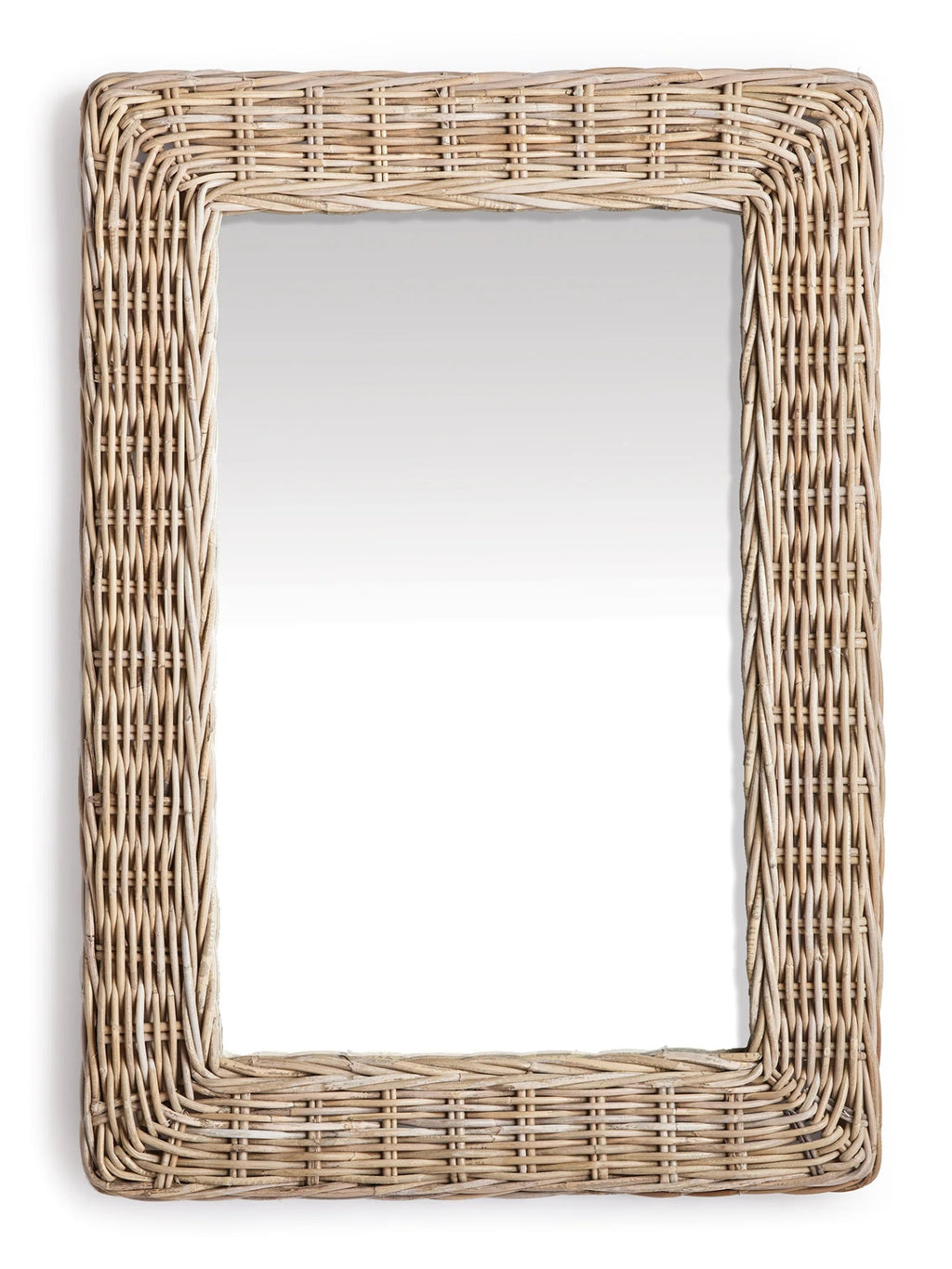Rectangle Tan Mirror – My Sister's Cottage