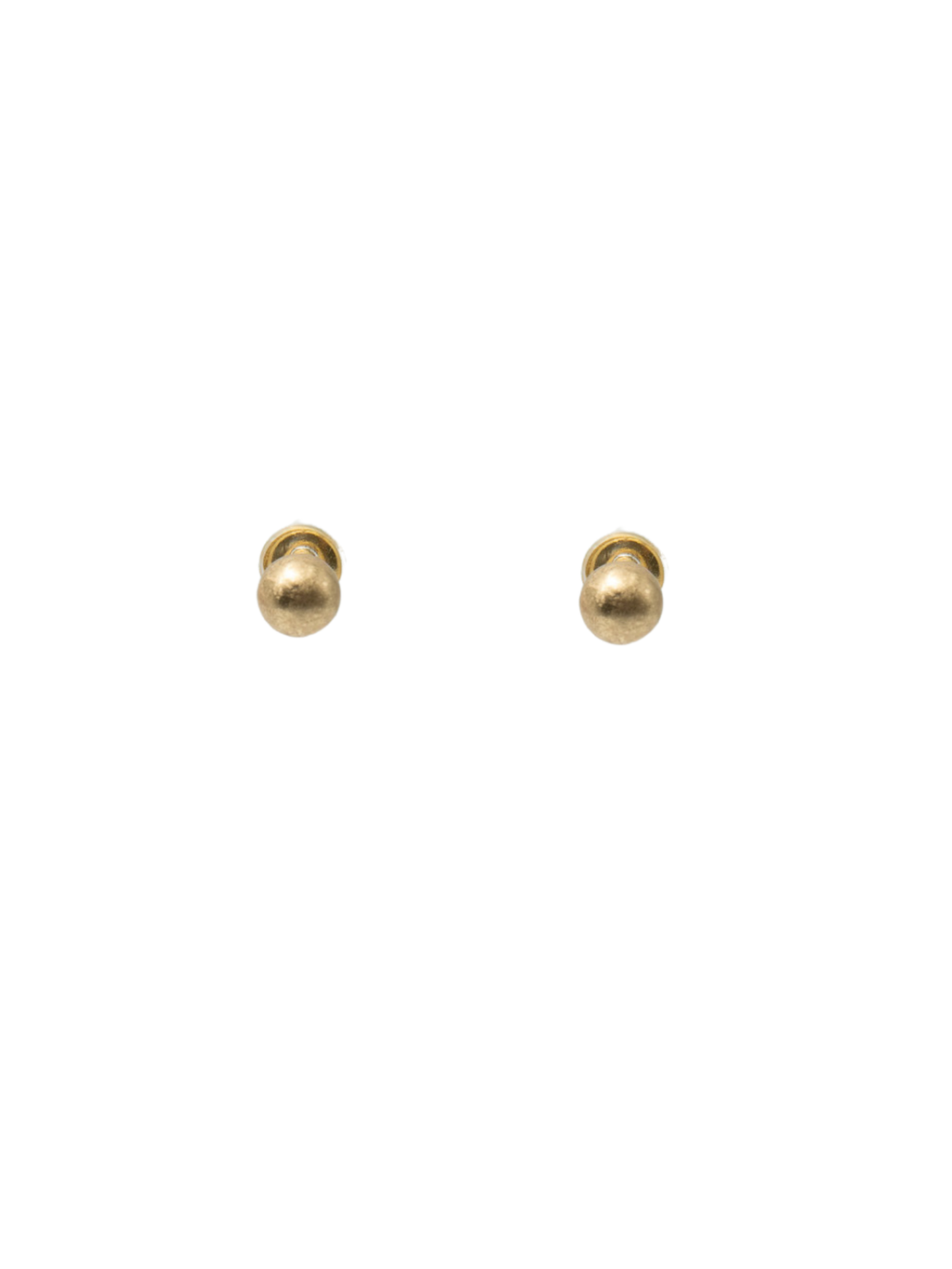Round Gold Stud – My Sister's Cottage