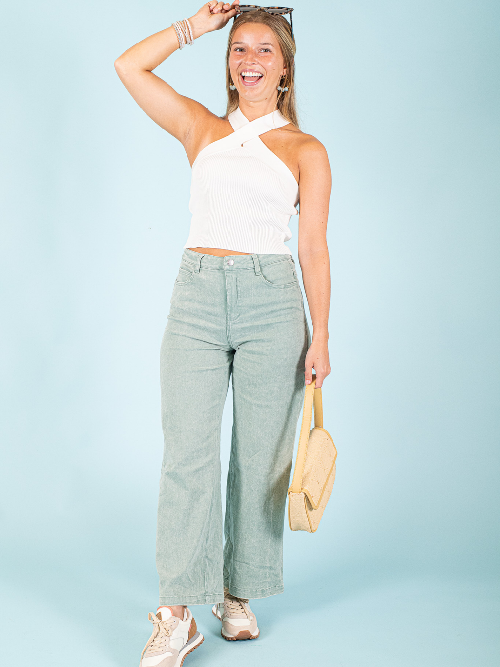 Cross Halter Neck Top – My Sister's Cottage